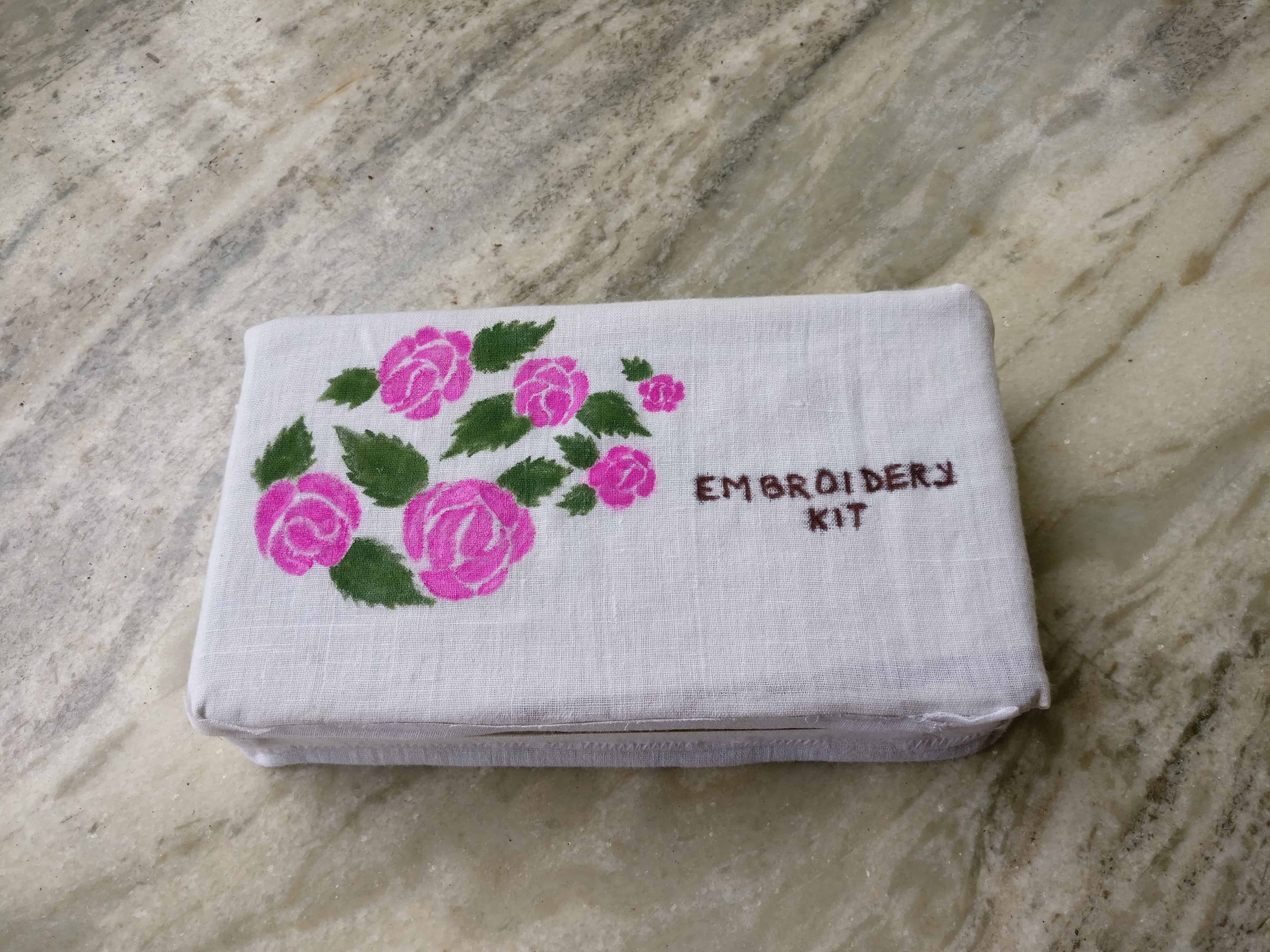 Quick, Easy Diy Embroidery Box Is Pretty Storage Solution • Recyclart