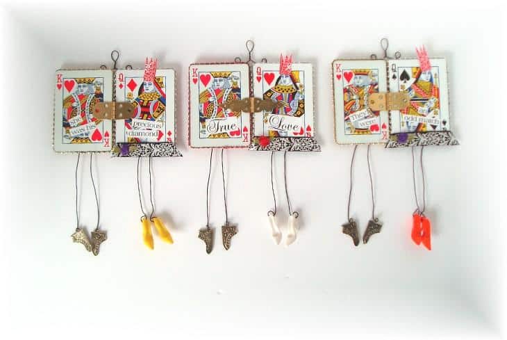 Upcycled Playing Card Dolls Make Great Gifts! • Recyclart